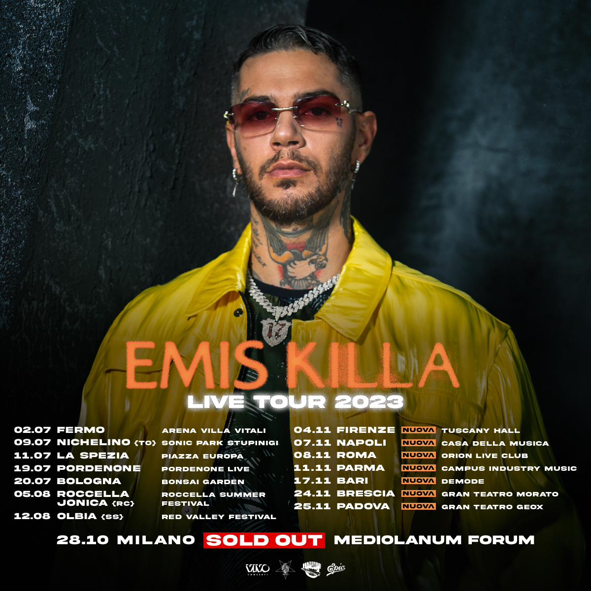 “Effetto Notte”, il nuovo album di Emis Killa - Radio Time